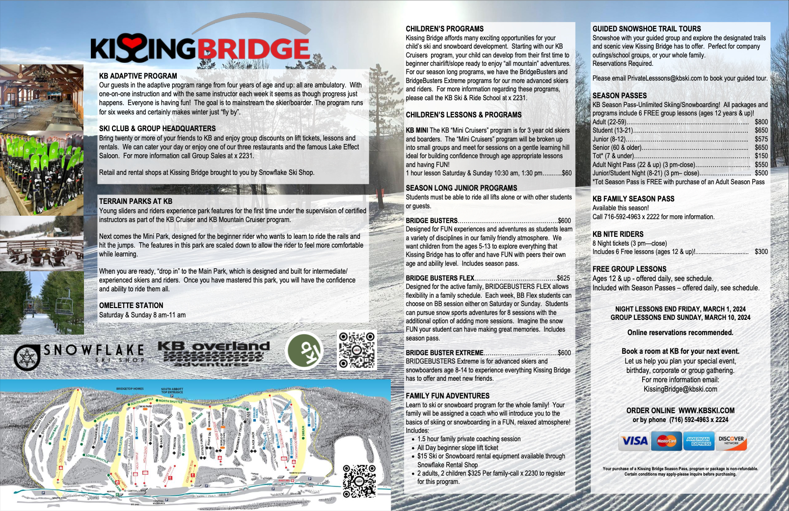 Your Ultimate Guide to Kissing Bridge's 2023-2024 Winter Brochure ...